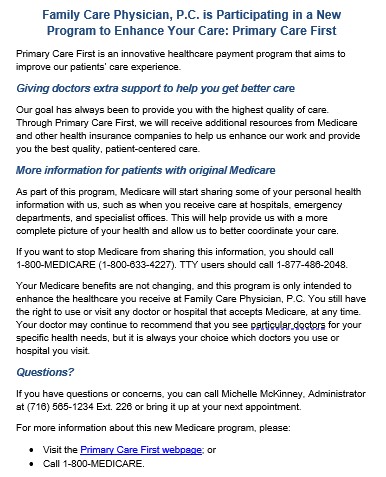 Family Care Physicians